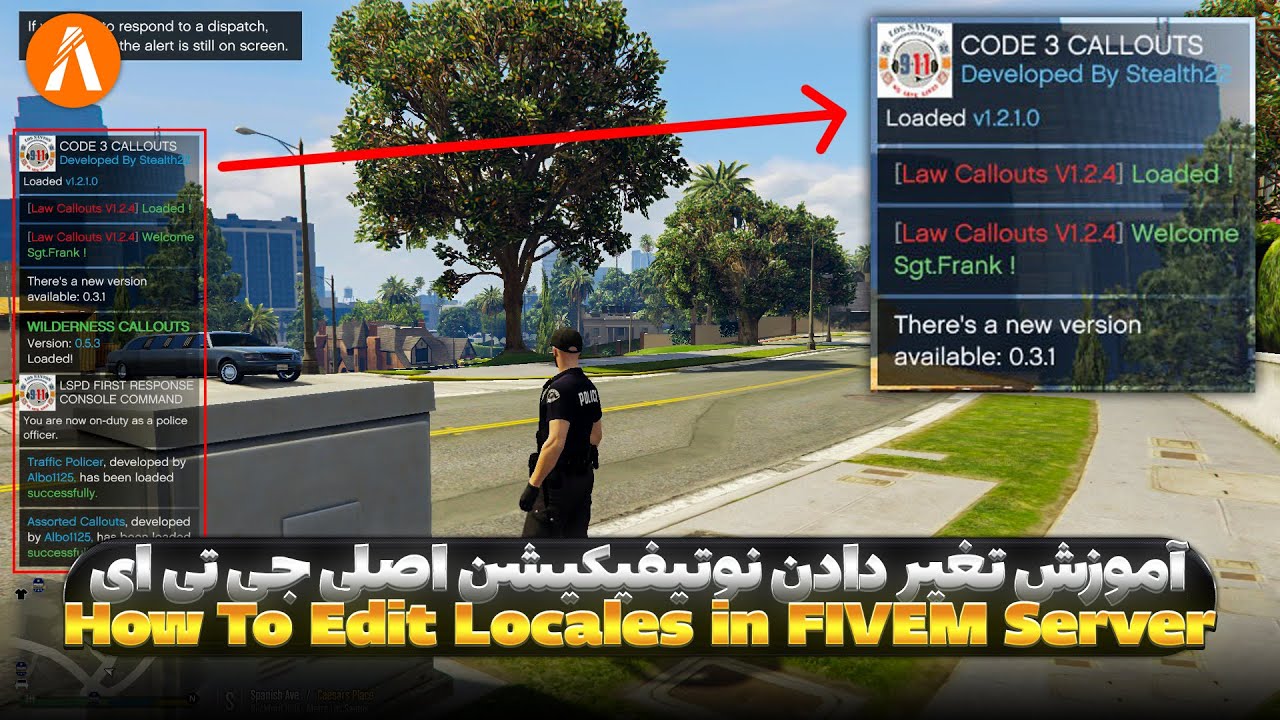آموزش تغیر و کد نویسی نوتیفیکیشن جی تی ای برای فایوام |🔔 How to edit locales in fivem server ...