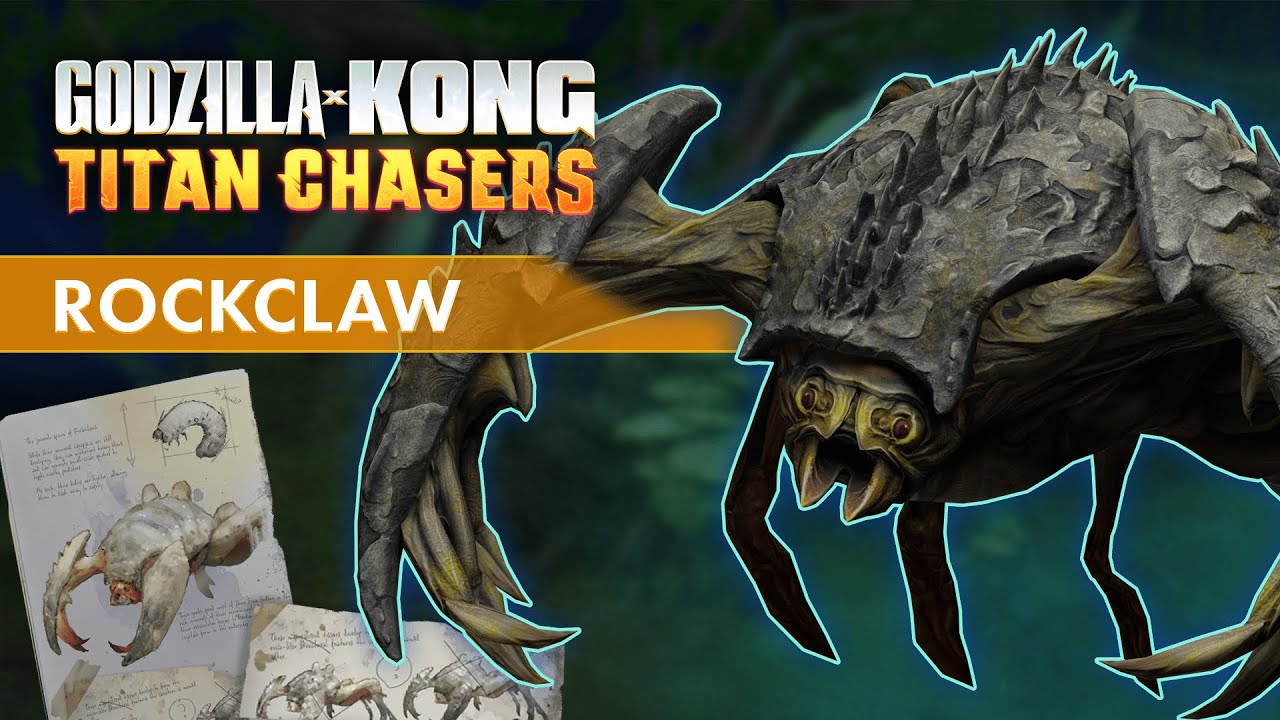 Godzilla x Kong: Titan Chasers | Rockclaw - YouTube