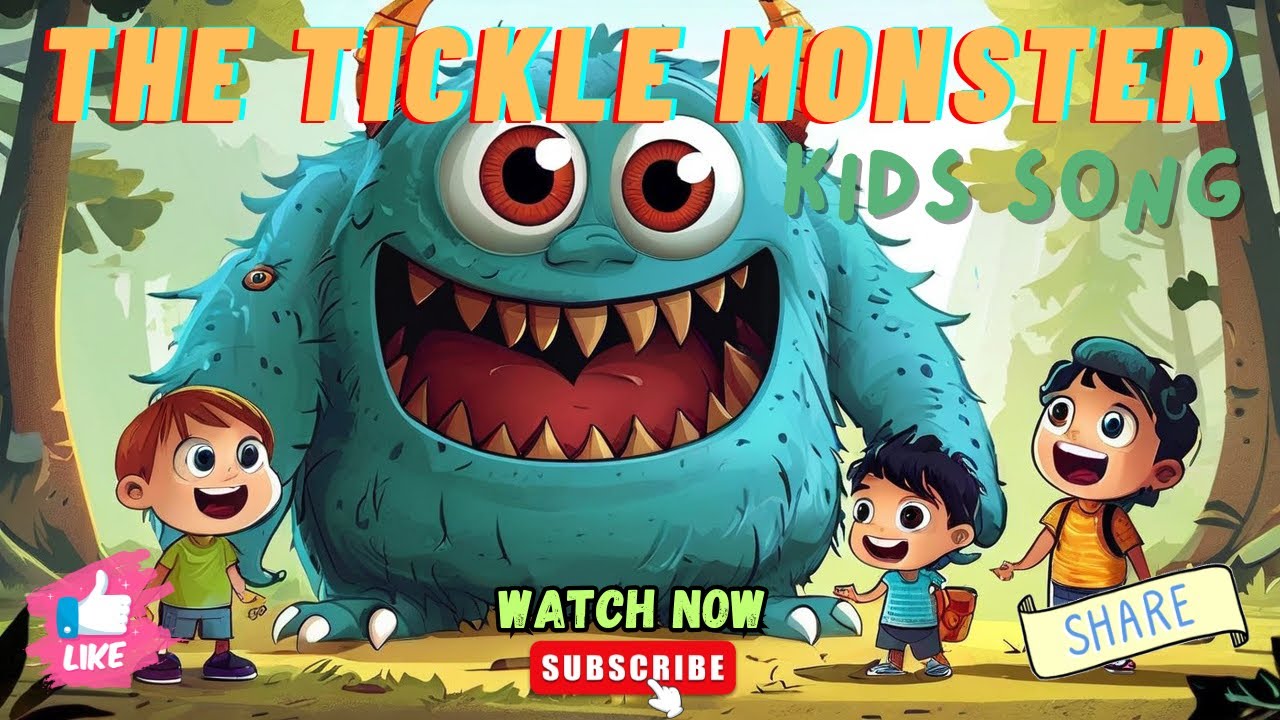 "Get Ready to Giggle: The Tickle Monster Kids Song" - YouTube