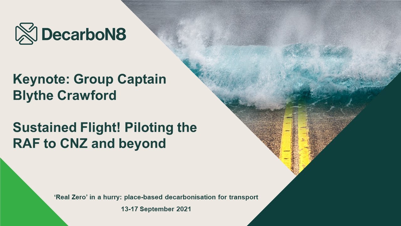 Keynote: Group Captain Blythe Crawford – Sustained Flight! Piloting the ...