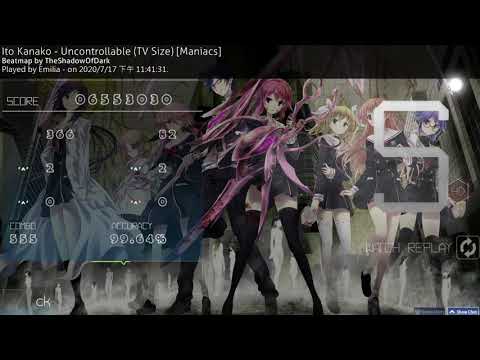 Ito Kanako-Uncontrollable (TV Size)[Maniacs]+HD 99.64%FC