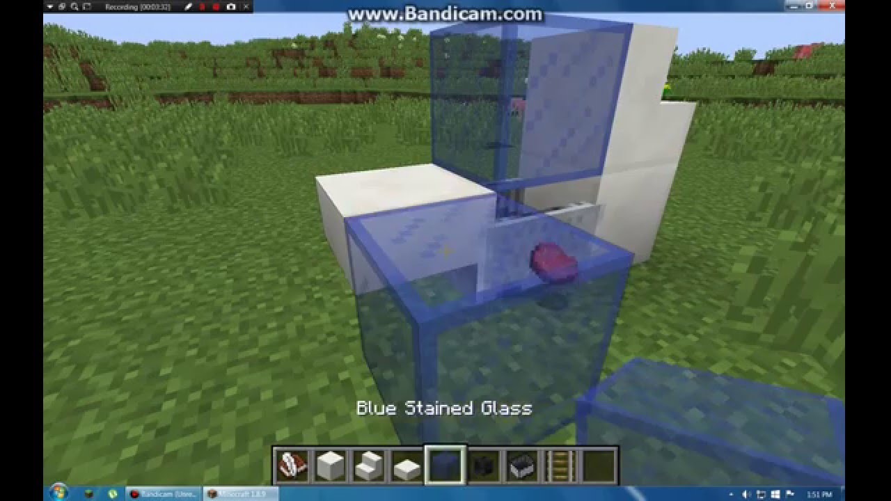 cum sa faci o masina pe minecraft - YouTube