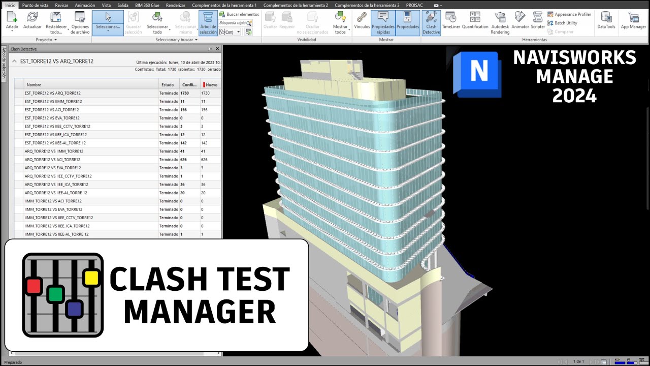 CLASH TEST MANAGER - Administración de Tests de Interferencias ...