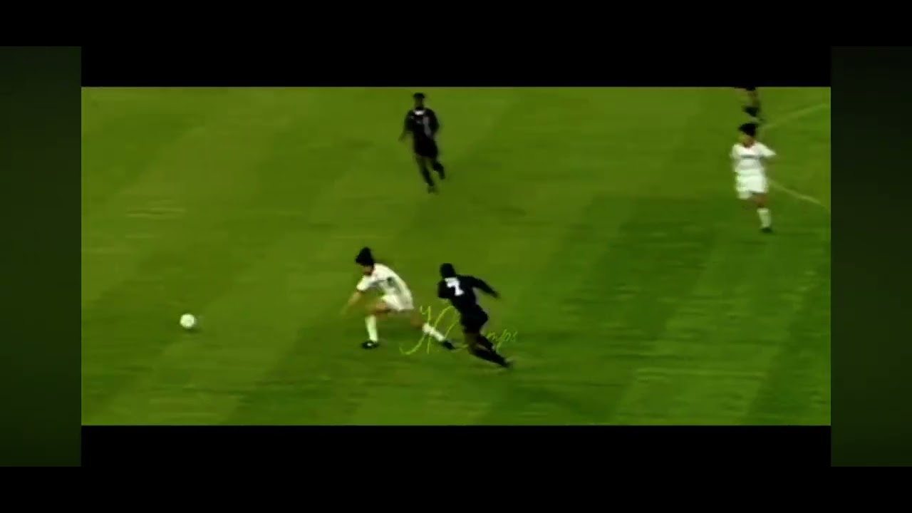 Paolo Maldini defending - YouTube