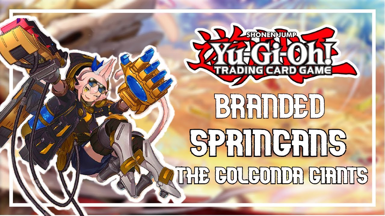 YUGIOH *NEW* BRANDED SPRINGANS APRIL (2022) - YouTube