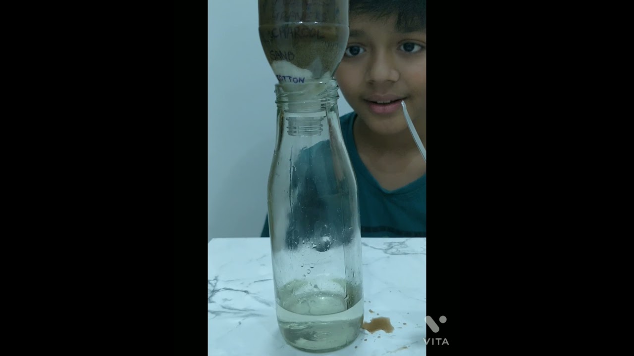 How to purify dirty water in clean water | Experiment | Shocking ...