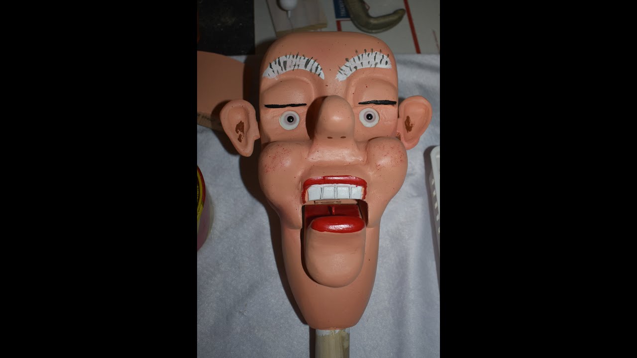 Santa part 40, how to make a ventriloquist dummy, figure out of wood ...