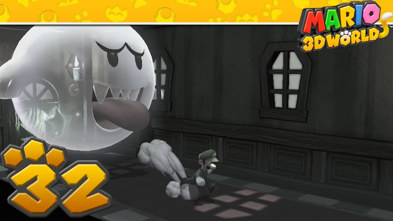 Super Mario 3D World - Part 32 - BOO! - YouTube