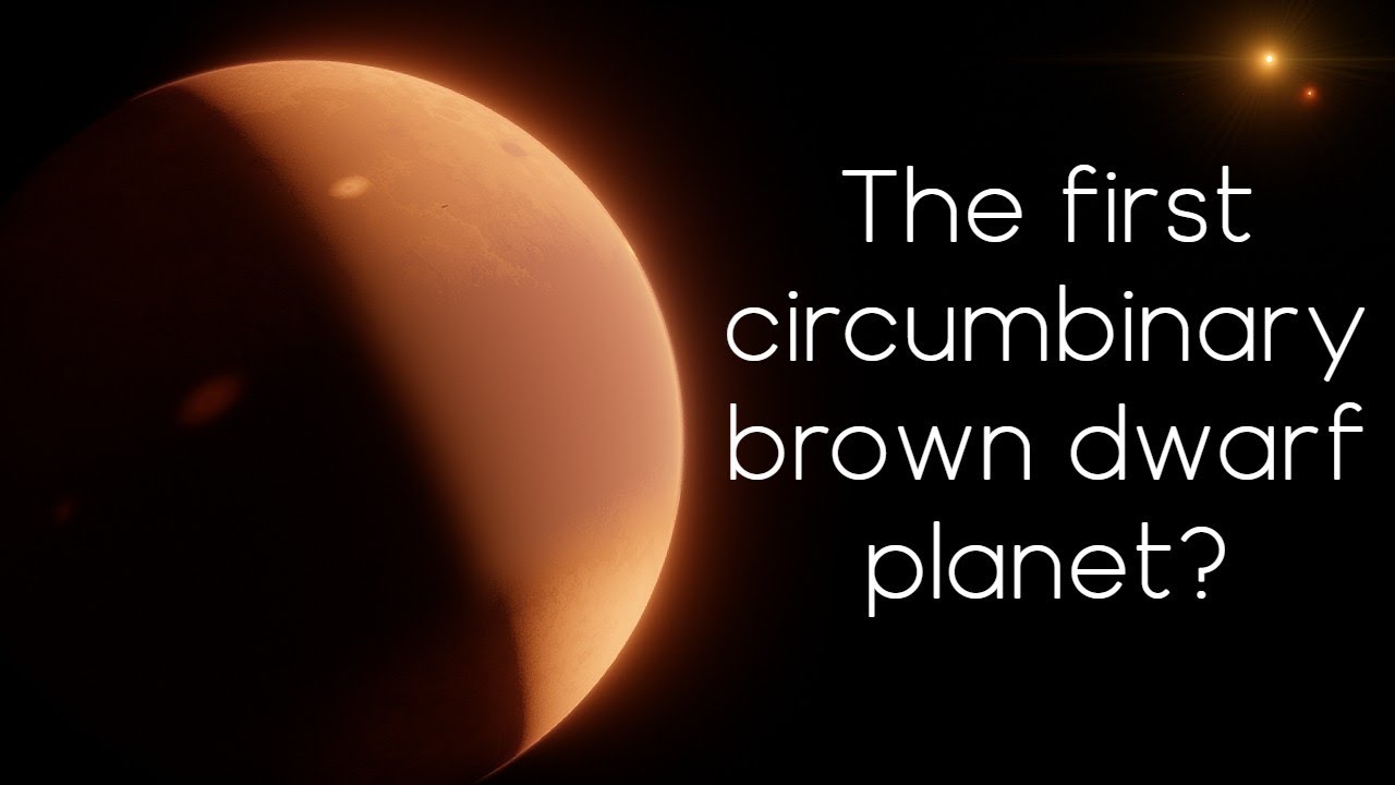 A polar circumbinary planet in a triple brown dwarf system - YouTube