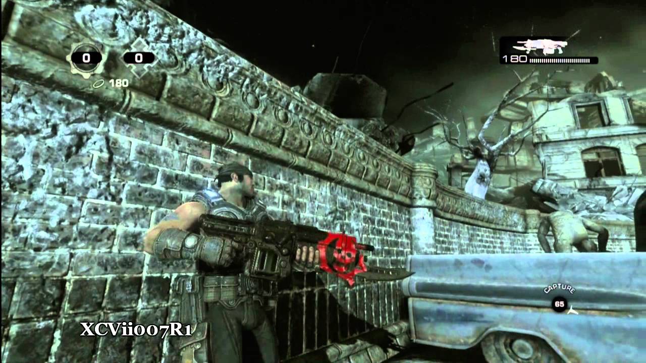 Gears of War 3 - CRIMSON OMEN Weapon Skin - YouTube