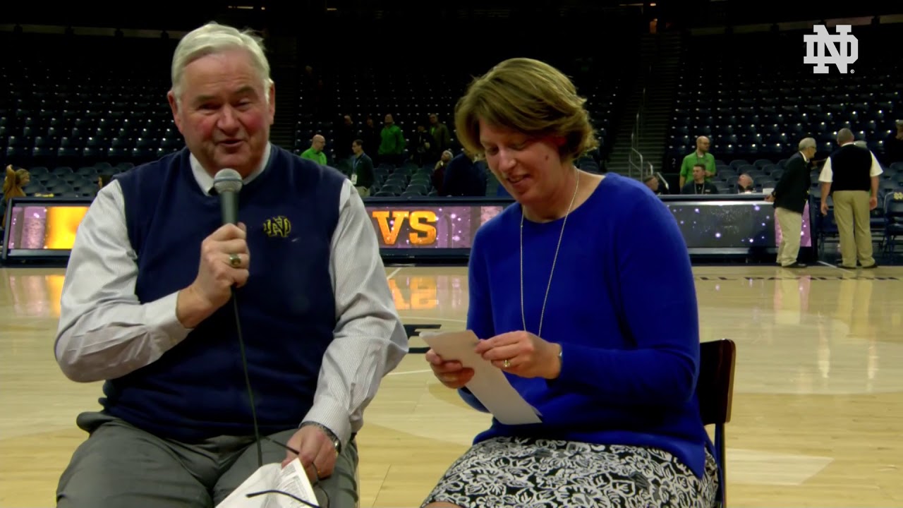 @ndwbb | Marina Mabrey and Coach Beth Cunningham Instant Reaction vs ...