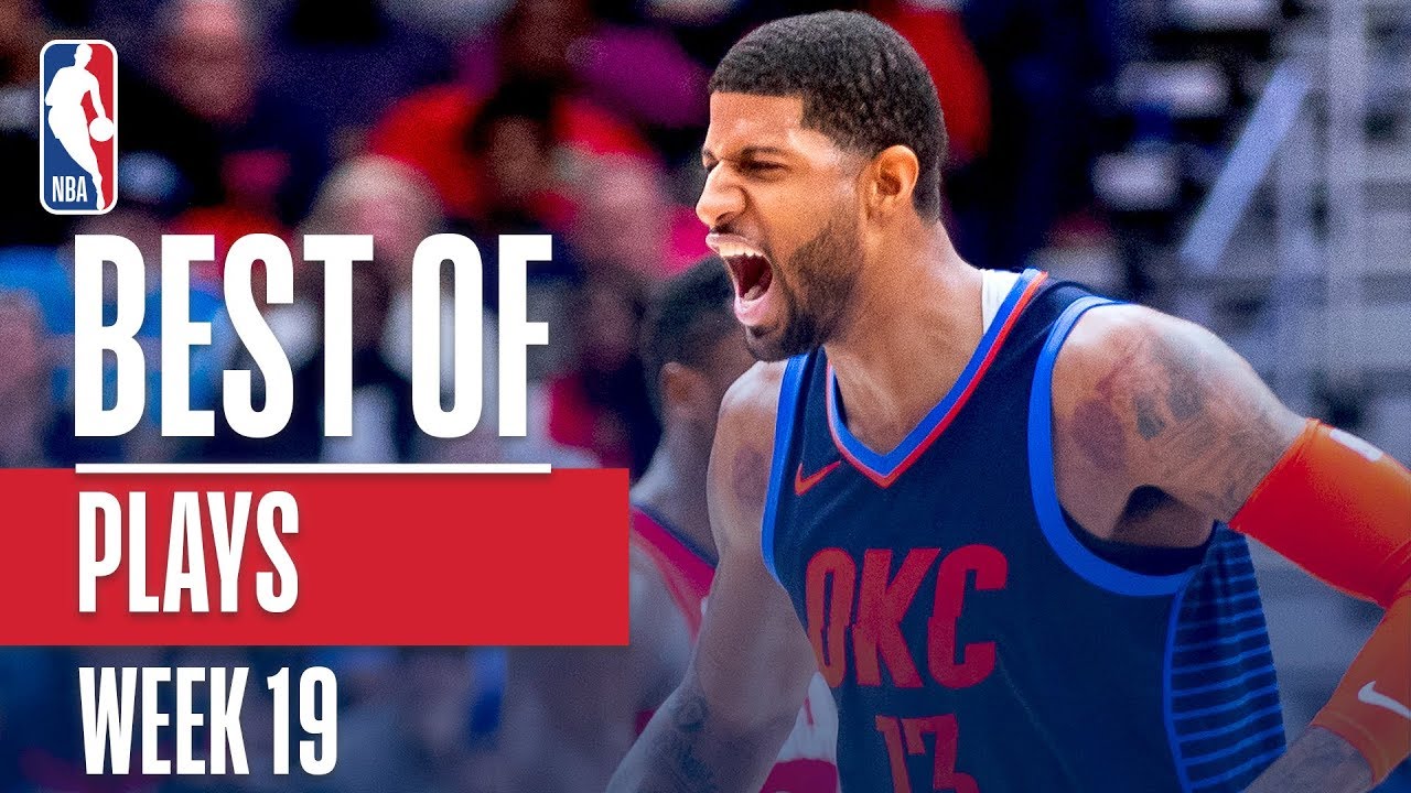 NBA's Best Plays | Week 19 - YouTube