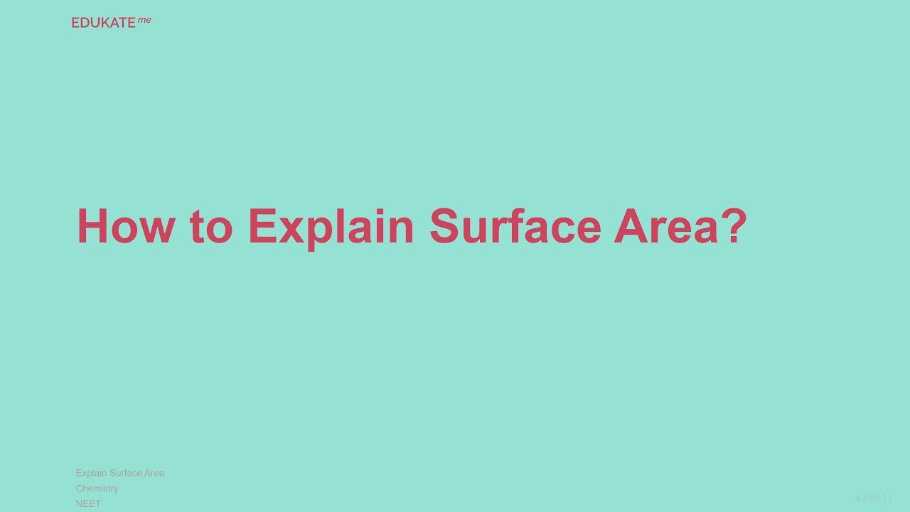 How to Explain Surface Area? - YouTube