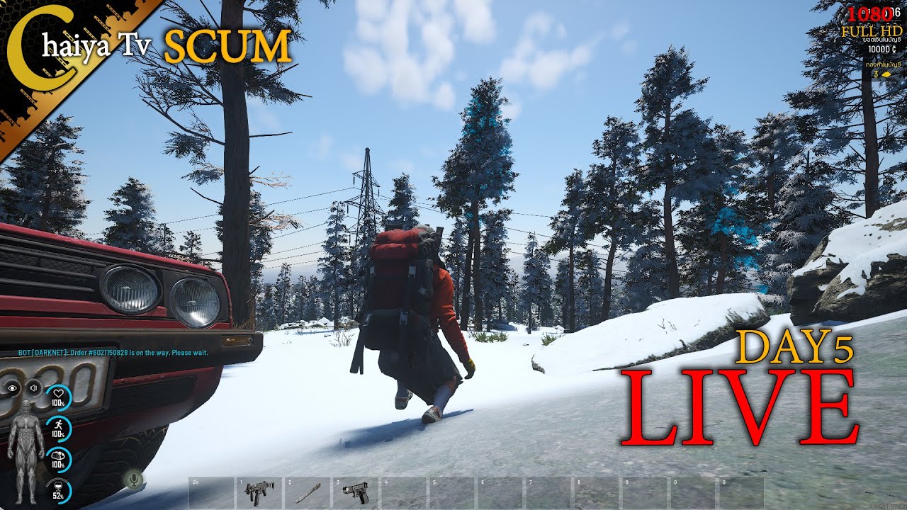 SCUM - LIVE วันที่ 5 บ้านต้องเสร็จ 555 - YouTube