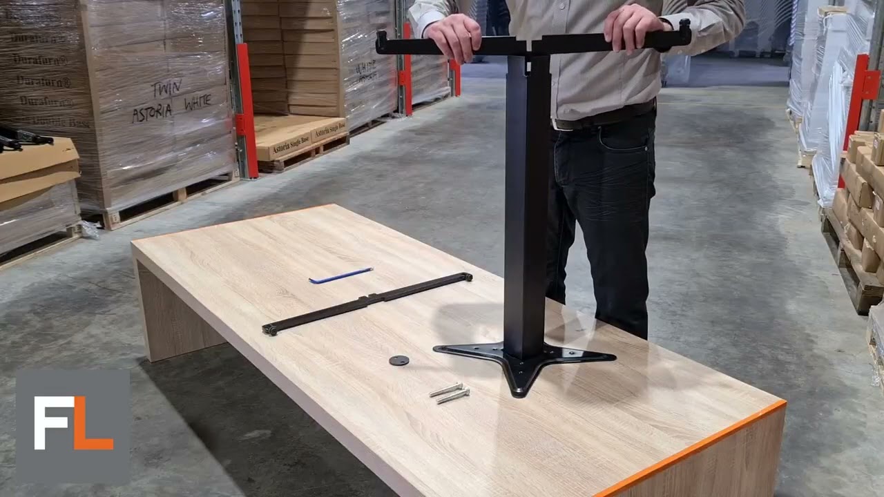 Dublin Base - Square Pole Assembly Video - YouTube