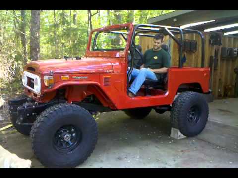 4BT FJ40 NV4500HD Dana300 1974 FJ40 - YouTube