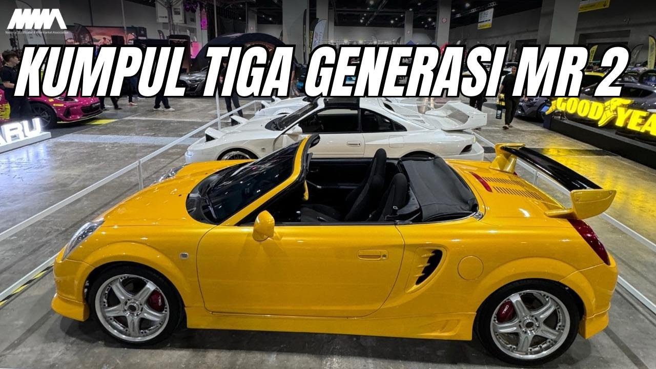 Kayak Reuni Keluarga! Ketemu Toyota MR2 Tiga Generasi di Acara Ini ...