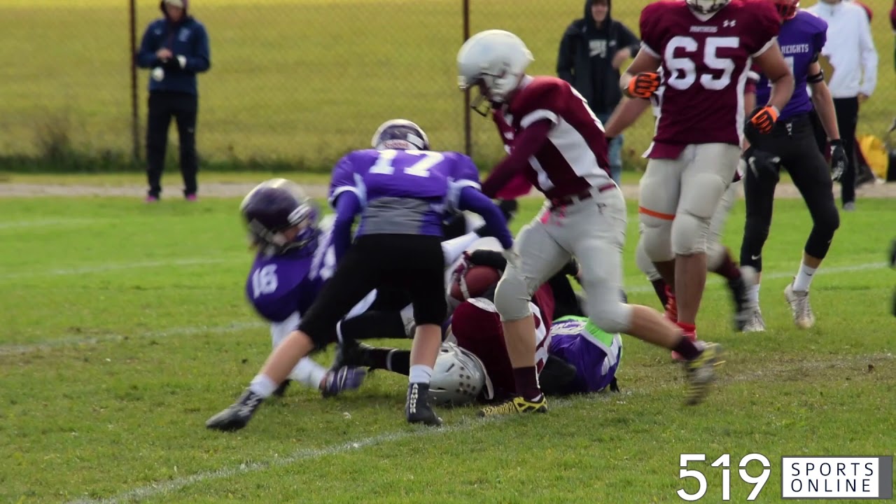 WCSSAA Senior Football - Huron Heights Huskies vs Preston Panthers ...