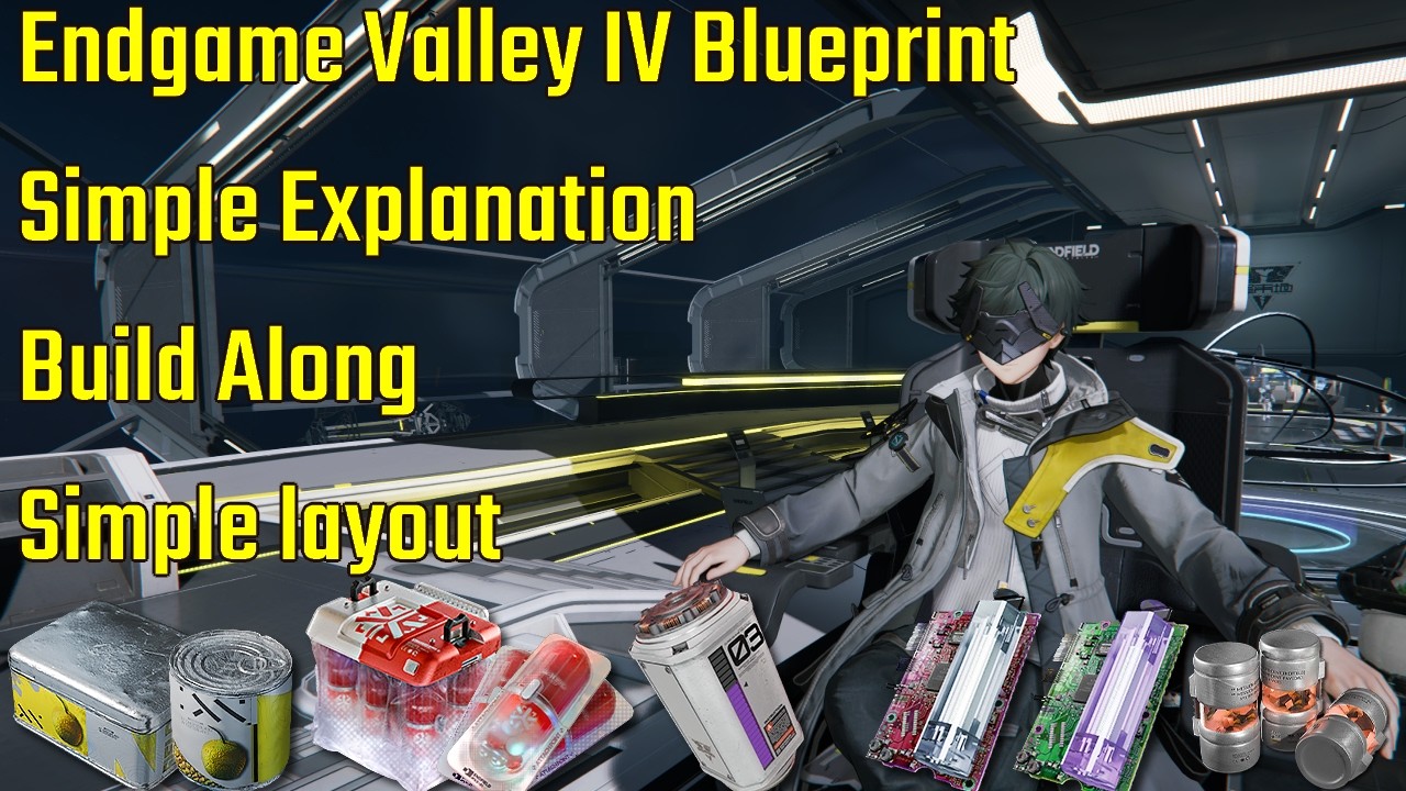 Full Endgame Valley IV Base with Explanation(Medicine Canned A, Purple ...