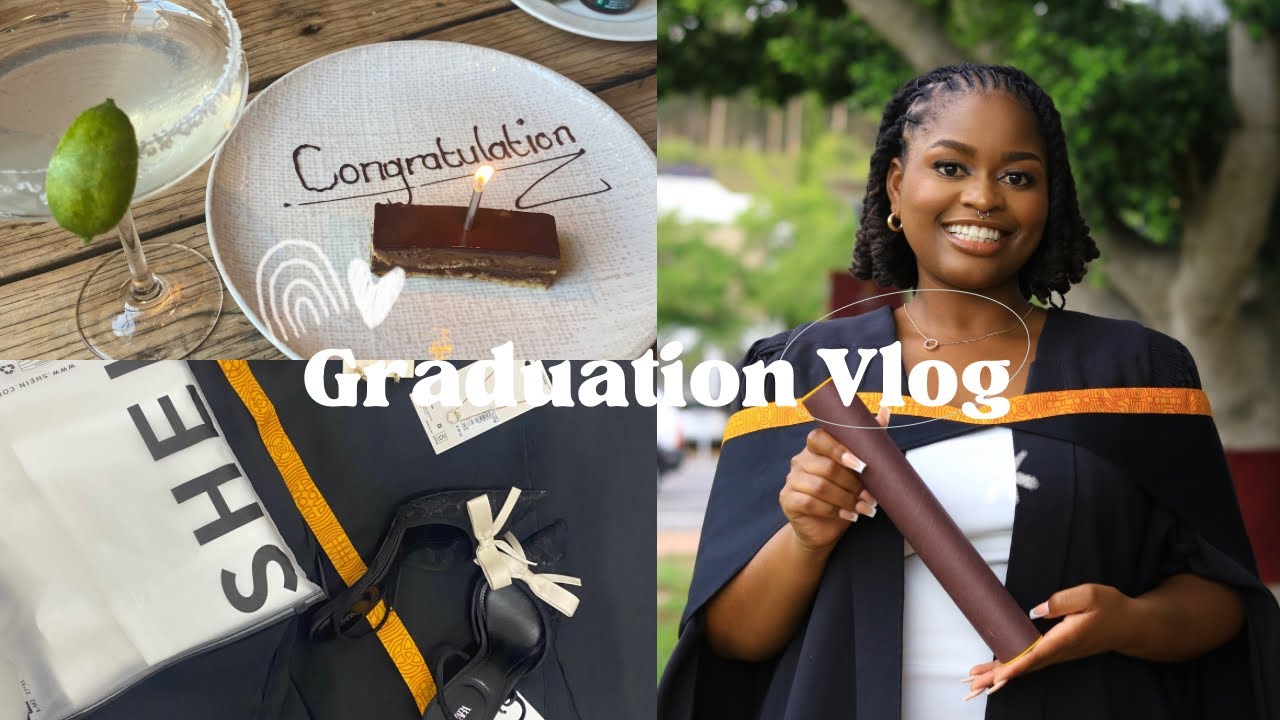 Graduation Vlog: grad preps| ceremony and more| Stellenbosch University ...