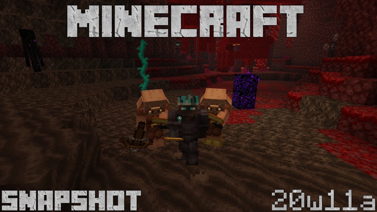 Minecraft Snapshot 20w11a - YouTube
