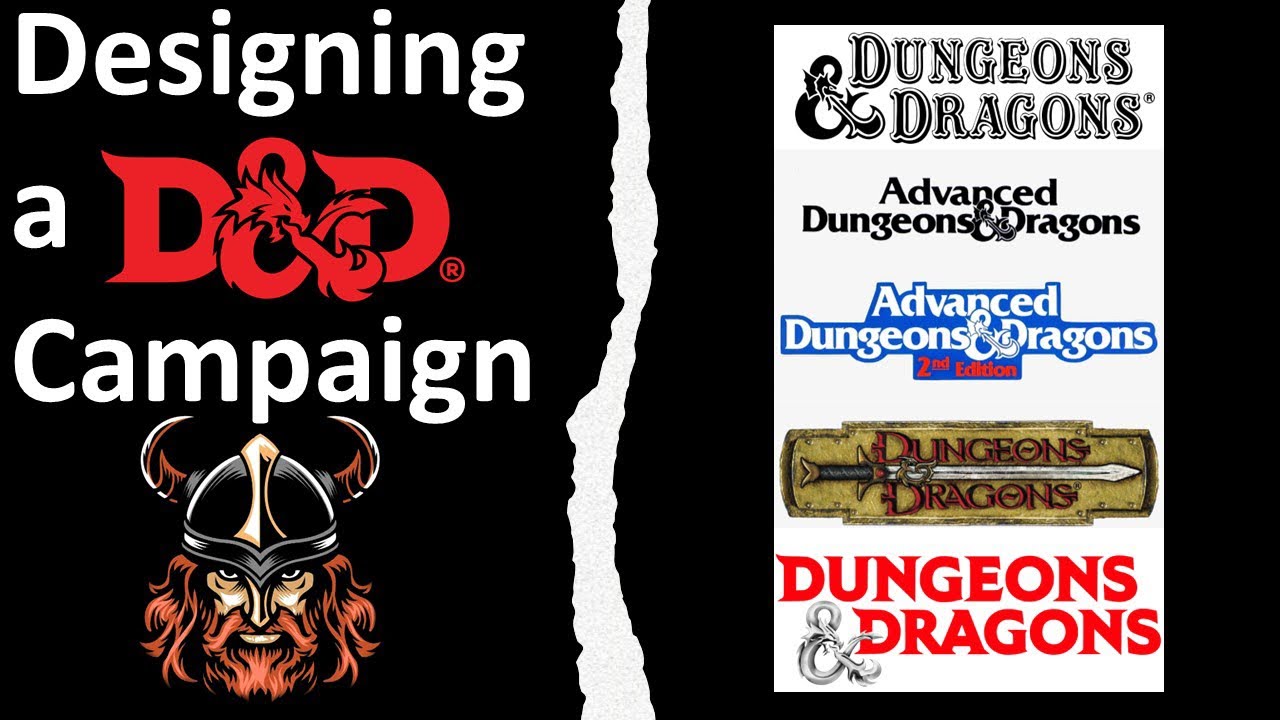 Designing a Dungeons and Dragons campaign - How I did it - YouTube