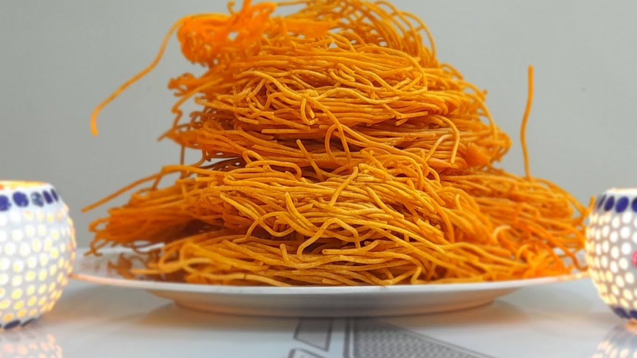 SHEV|शेव ची रेसिपी| बाजार मध्ये मिळते तशी कुरकुरीत,खुसखुशीत शेव|shev ...