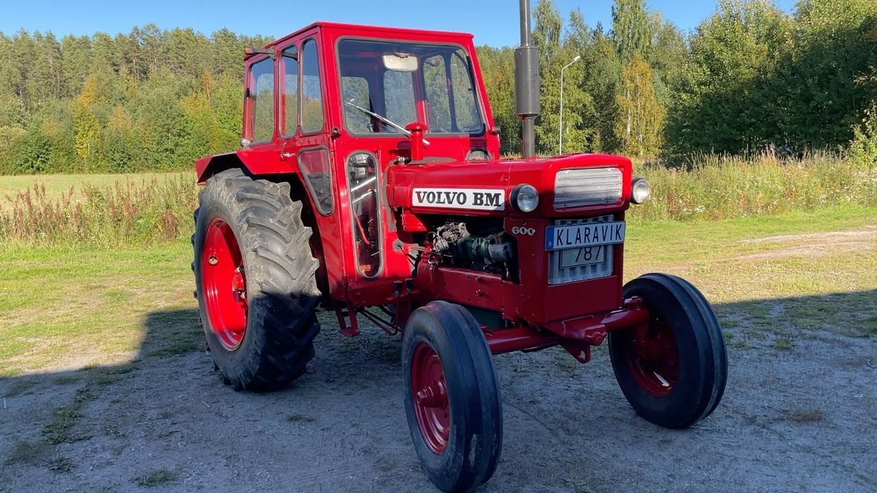 Köp Veterantraktor Volvo BM 600 på Klaravik - YouTube