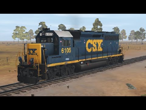 Trainz 3 review: CSX GP40-2 - YouTube