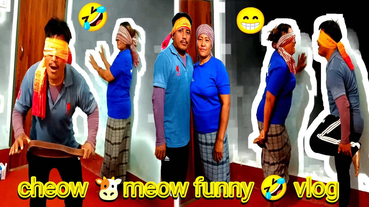 Cheow 🐮 Meow funny 🤣 vlog #Cheowmeow#newvlog #funnyvlog ...