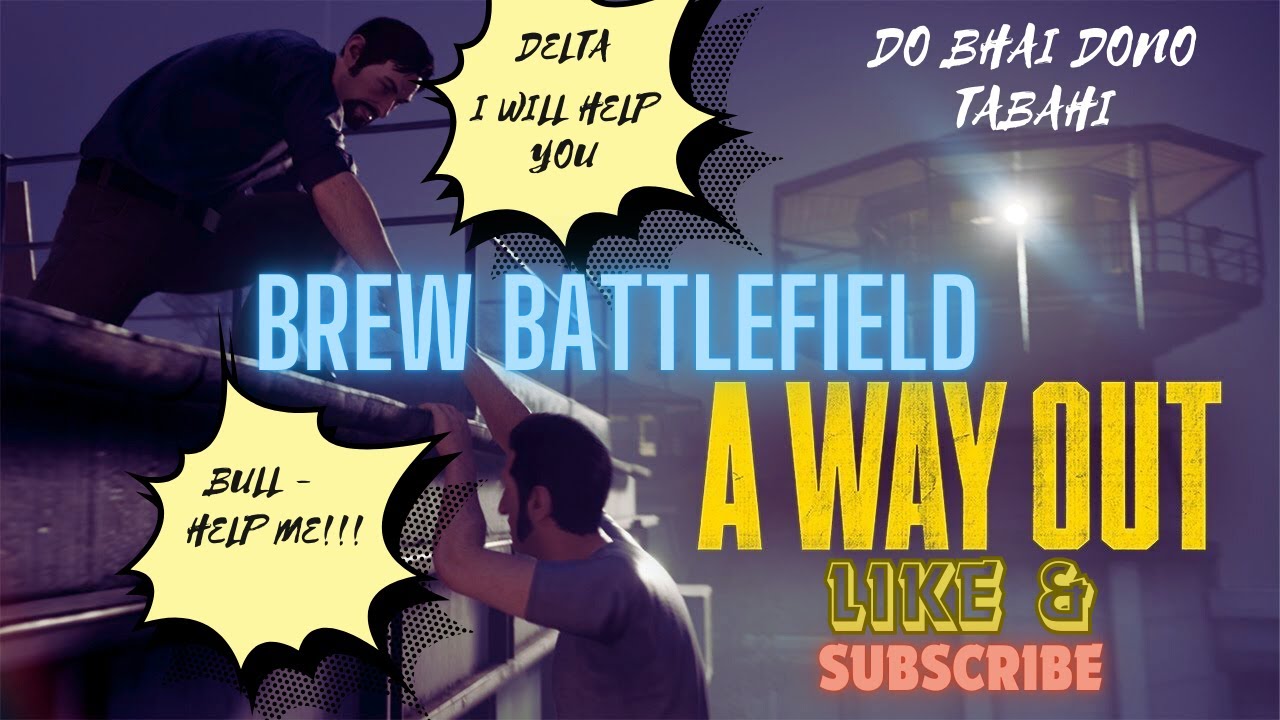 BUDDY BREAKOUT – FIRST-TIME 'A WAY OUT' GAMEPLAY - YouTube