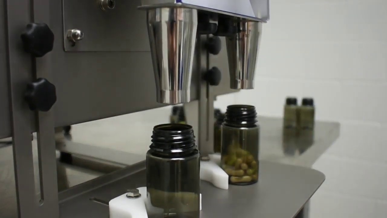 Table Top Capsule Counting & Filling Machine - YouTube