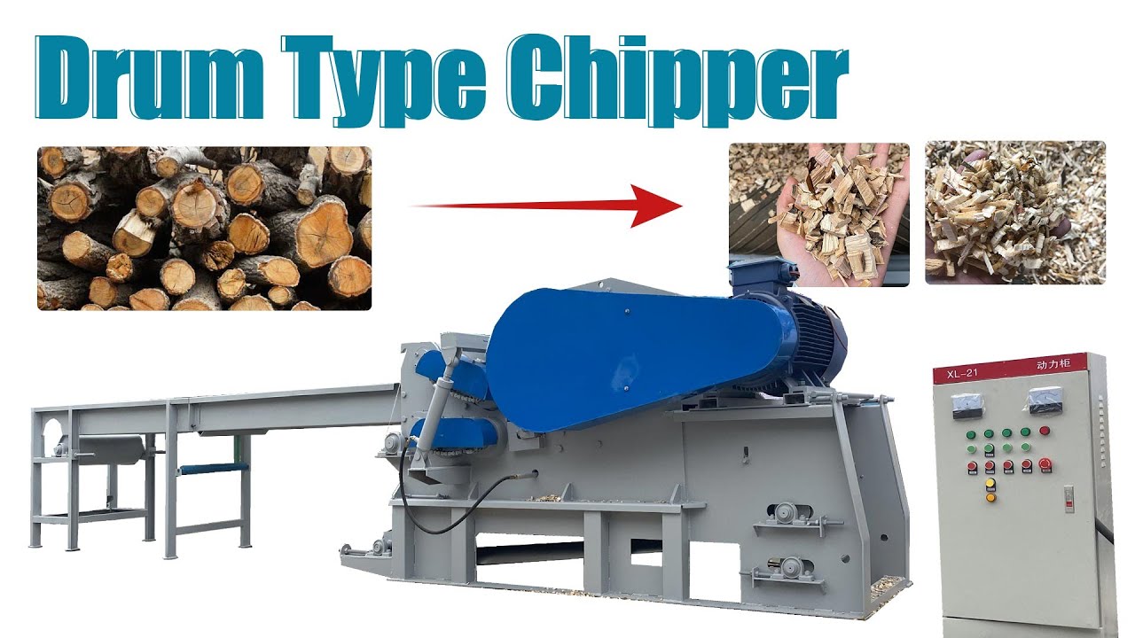 Best Drum Wood Chipper | How Does A Continuous Wood Chipper Machine ...