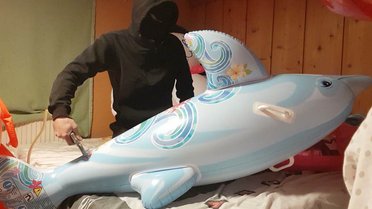 inflatable popping video - YouTube