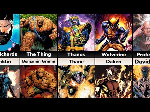The Children Of Marvel Characters - YouTube