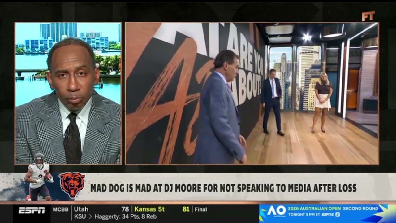 FIRST TAKE | Stephen A. reacts to Mad Dog is mad at DJ Moore for not ...