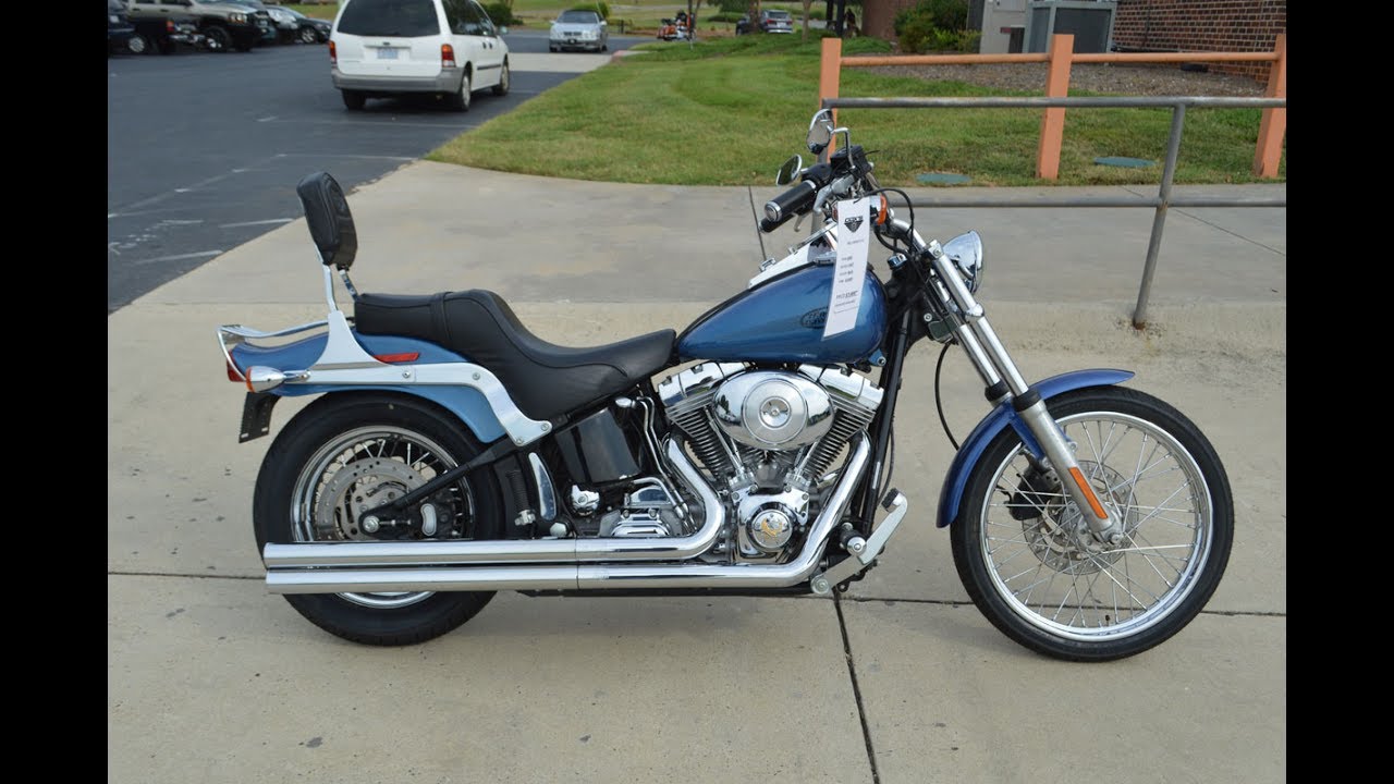 2005 Harley-Davidson® FXST - Softail Standard 2093 - YouTube