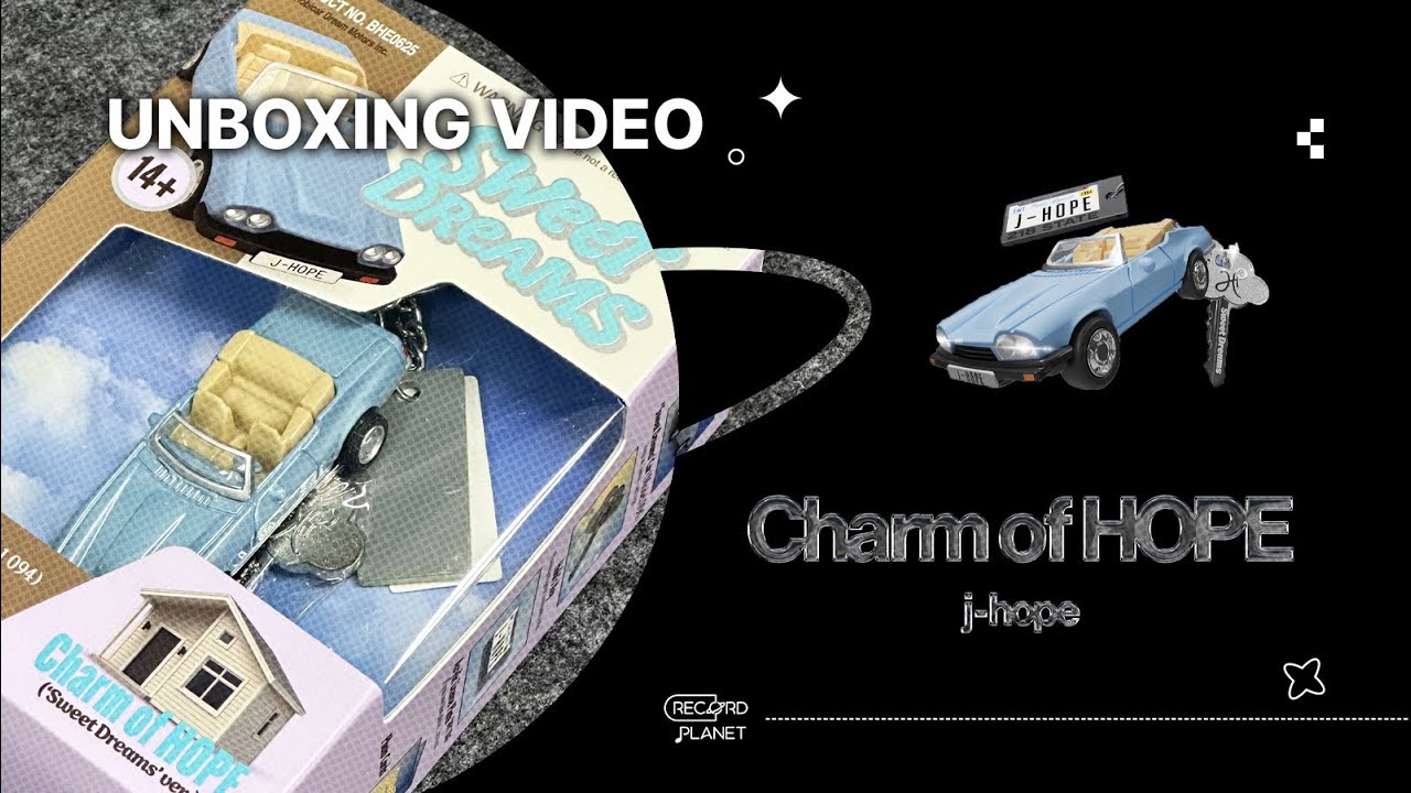 J-HOPE [ CHARM OF HOPE (SWEET DREAMS) ] UNBOXING｜제이홉 앨범깡 #JHOPE #제이홉 ...