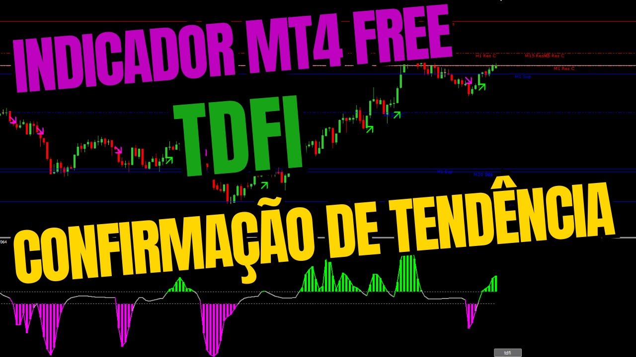 Indicador Mt4 Free TDFI ARROWS - indicador mt4 para identificar ...