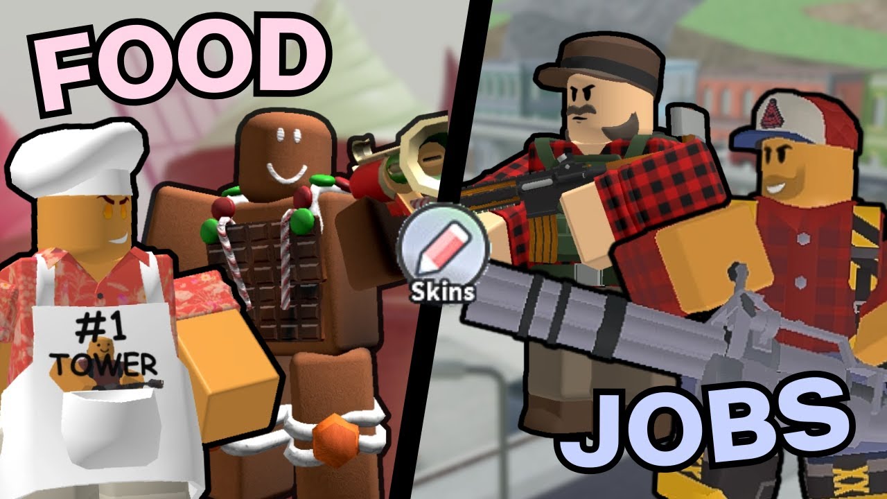 I Put TDS Skins into Matching Themes (TDS) - YouTube