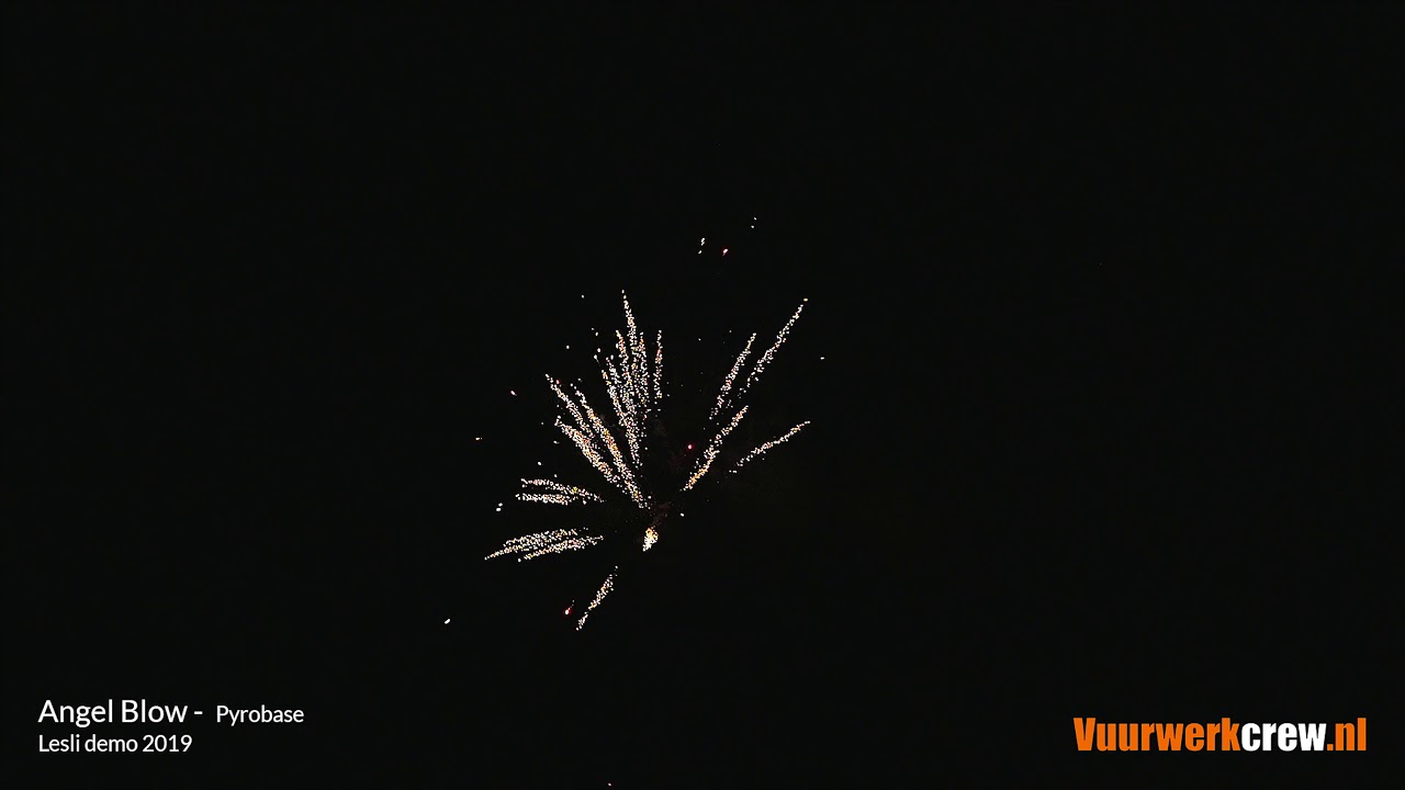 Angel Blow - Pyrobase - 03700 - Lesli Vuurwerk - Vuurwerkcrew - YouTube
