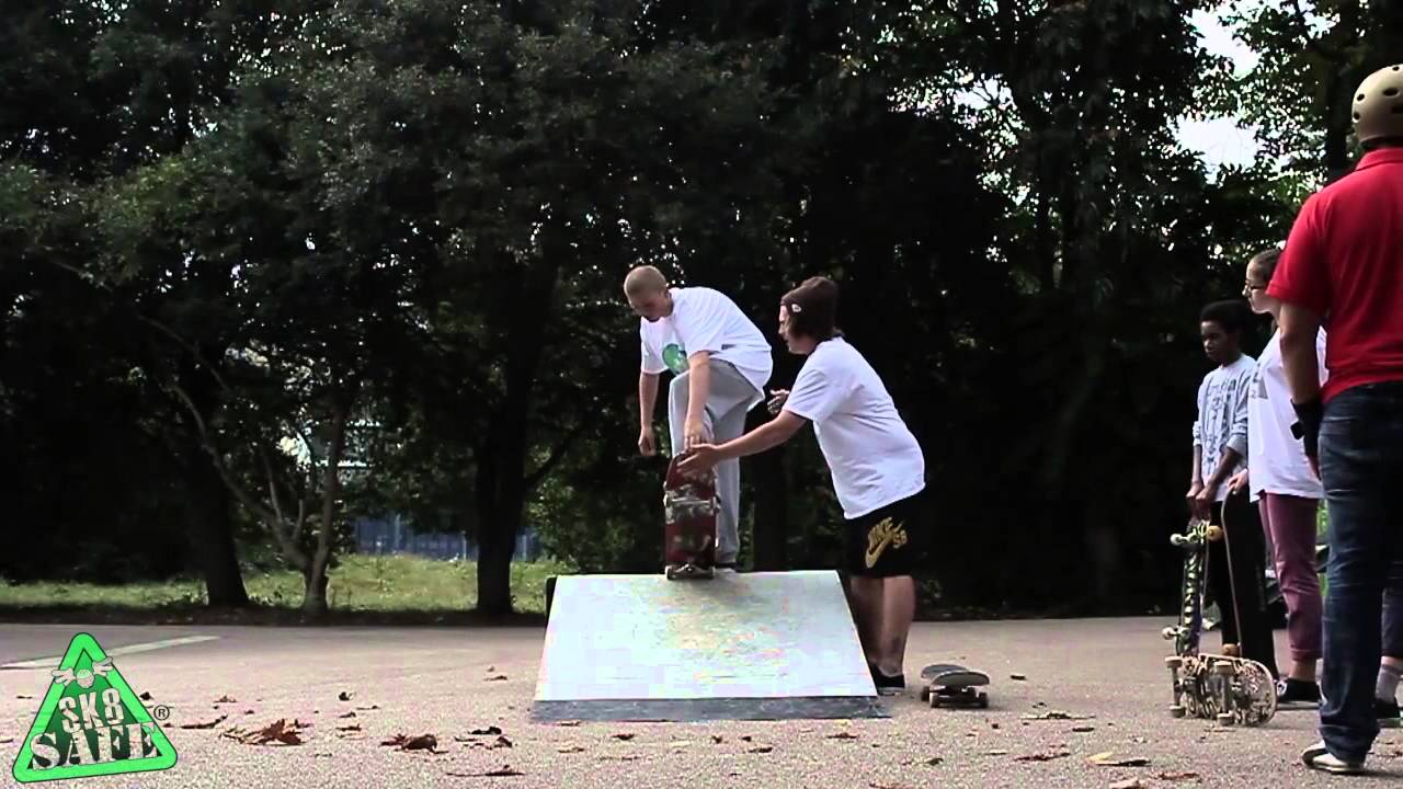 Sk8 Safe visit Urban Adventure Base, London - YouTube
