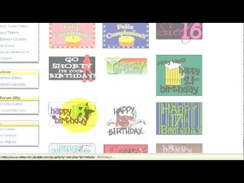 MySpace Profile Layout Tips : How to Use Photoshop for MySpace - YouTube