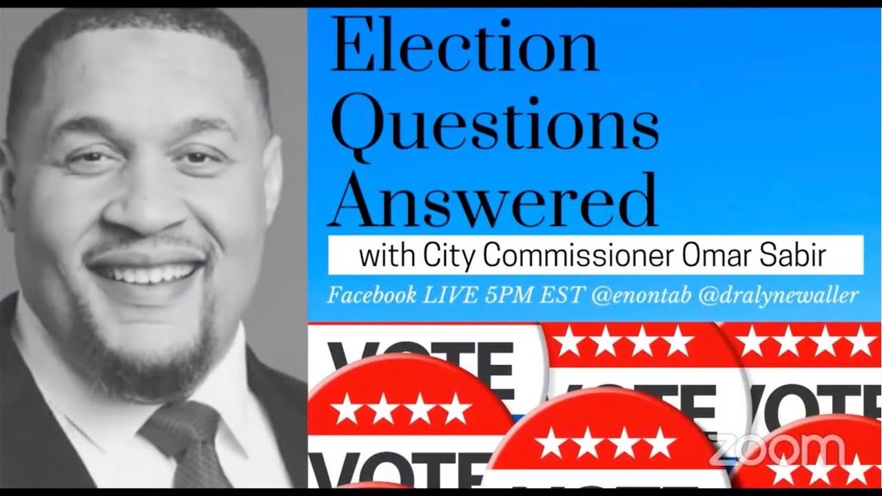 Election Questions Answered with Philadelphia Commissioner Omar Sabir ...
