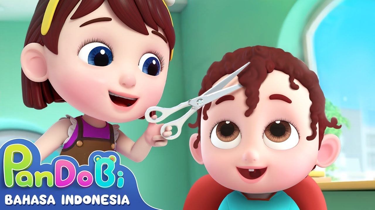 Yuk Kita Pergi Potong Rambut Bersama | Lagu Gaya Rambut | Lagu Anak ...