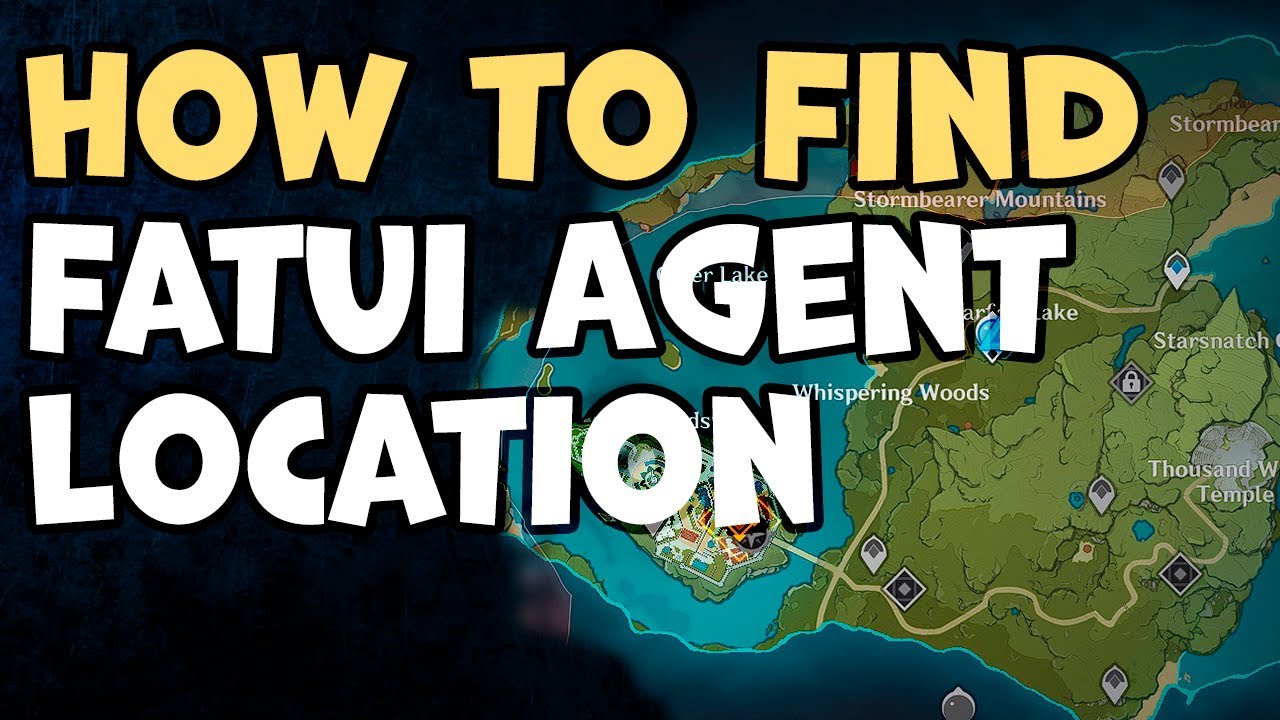 How to Find Fatui Agent Location Guide Genshin Impact - YouTube