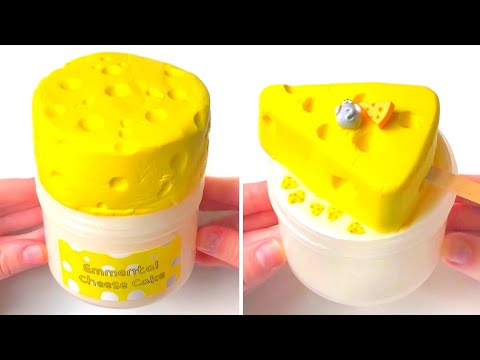 🧀Cheese slime from sapphireslime happily enjoy this video ....very much ...