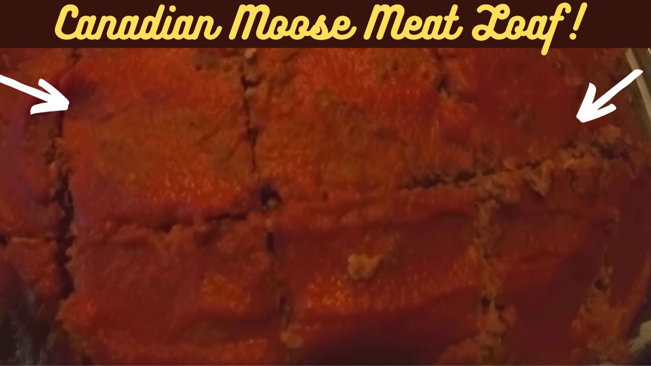 Canadian Moose Meatloaf-How To Cook Meatloaf - YouTube