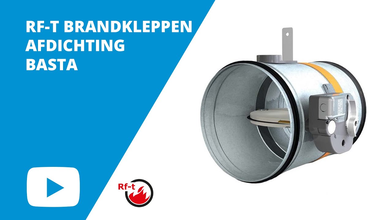 RF-t Afdichting brandkleppen Basta | Ventilatieland.nl - YouTube