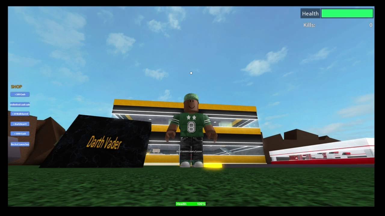 "Am Darth Vader/Super Hero tycoon/Roblox - YouTube